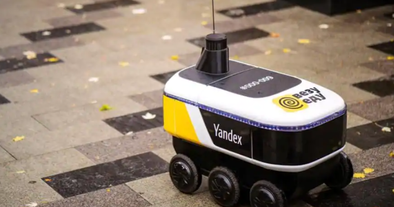 Russia Is Using Self-Driving Robots To Deliver Food