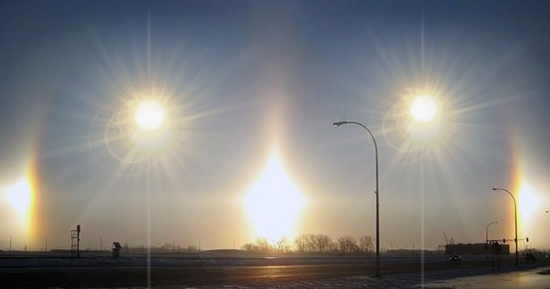 Sun Dog: China Recently Rose To Five Suns In The Sky