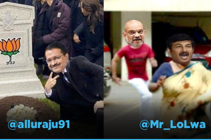 Delhi Election Result Memes