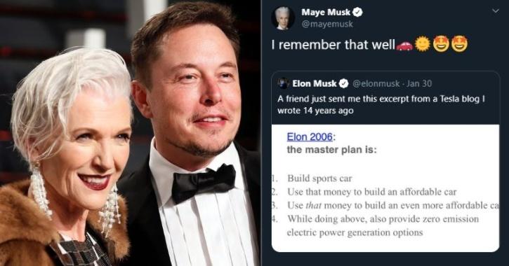 Mother Never Forgets: Elon Musk's Mom Fondly Remembers His Master Plan ...