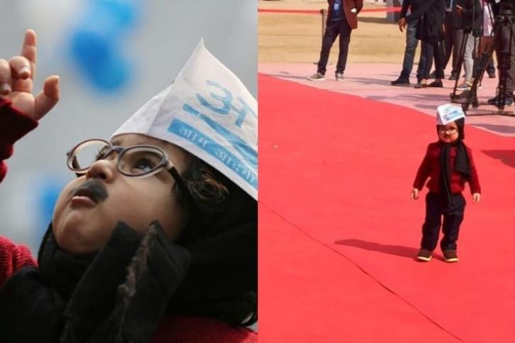 'Little Mufflerman' Grabs All The Limelight During Arvind Kejriwal's ...