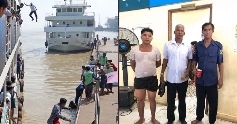 60-YO Ship Captain Jumps & Saves Drowning Woman