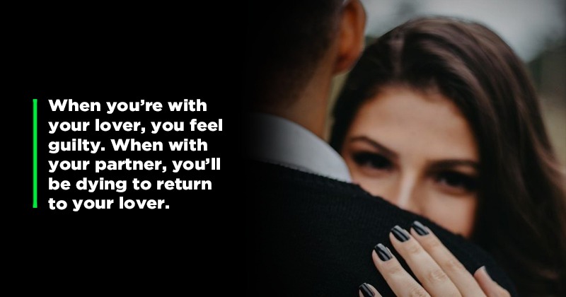 What It Feels like When You Cheat In A Relationship