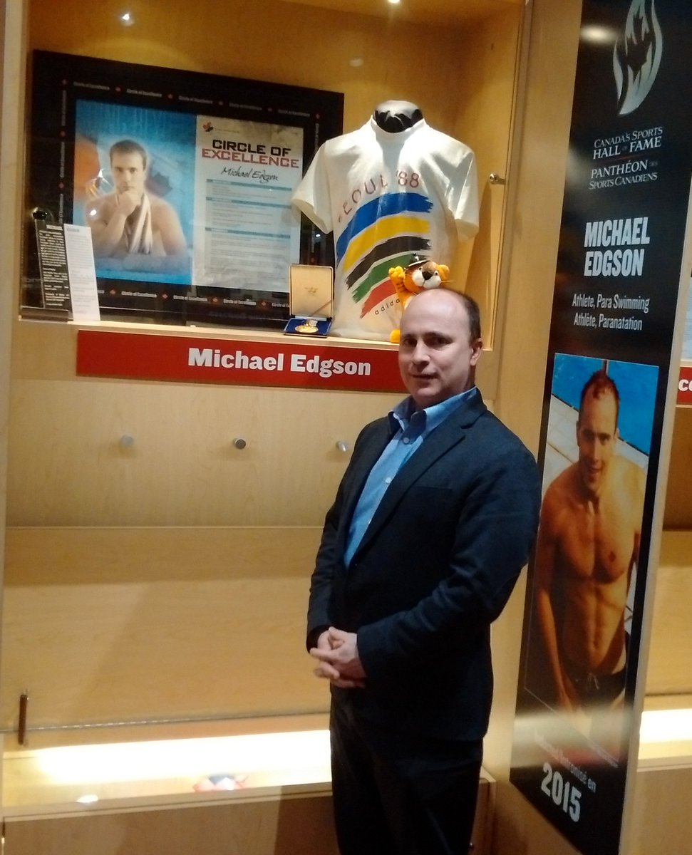 Visually Impaired From Childhood, Michael Edgson Ruled The Swimming ...