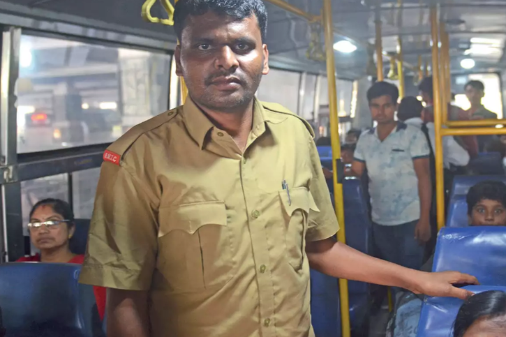 Aiming High: This 29-YO Karnataka Bus Conductor Studied 5 Hours ...