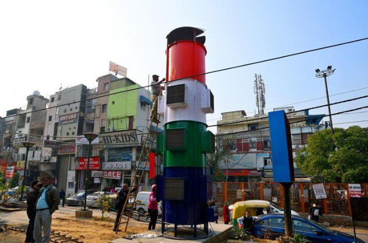 Delhi Gets First-Of-Its-Kind Smog Tower So That We All Can Start ...