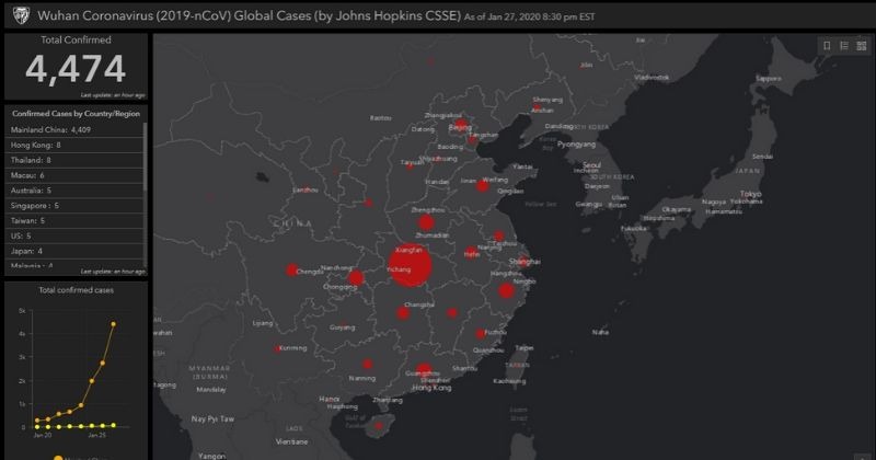 This Website Tracks Coronavirus Cases On A Map, So You Know What Places ...