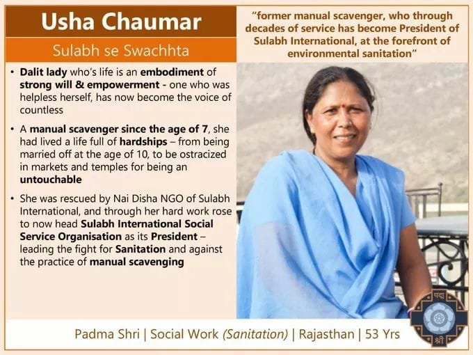 From Manual Scavenger To Padma Shri Awardee, Here’s The Inspiring ...