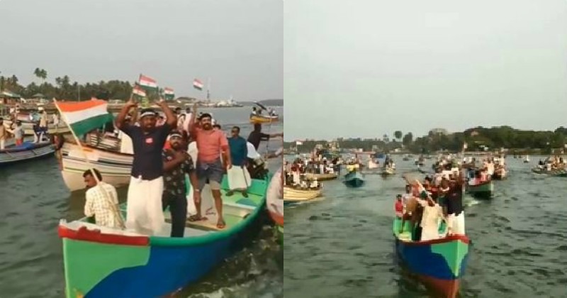 2018 Flood Rescue Heroes, Kerala Fishermen Join The Anti-CAA Protests ...