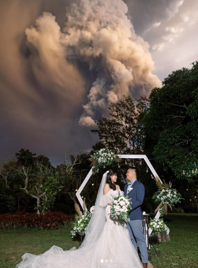 Taal Volcano Wedding