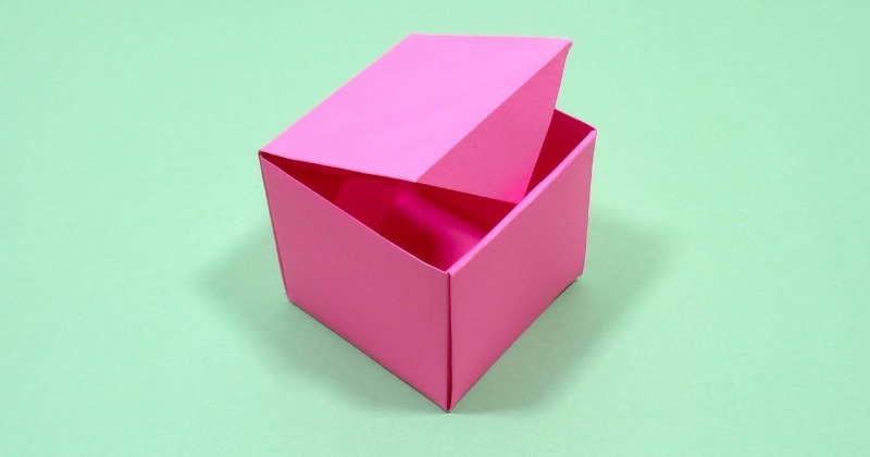 Make Your Own Cute Origami Gift Box