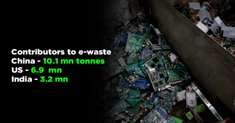 53.6 Mn Tonnes Of E-Waste Was Dumped In 2019 Alone With China Biggest ...