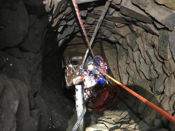 Man Falls Into A Hidden Well