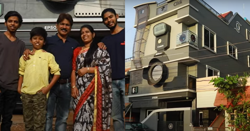 Man Builds House That Looks Like A Camera