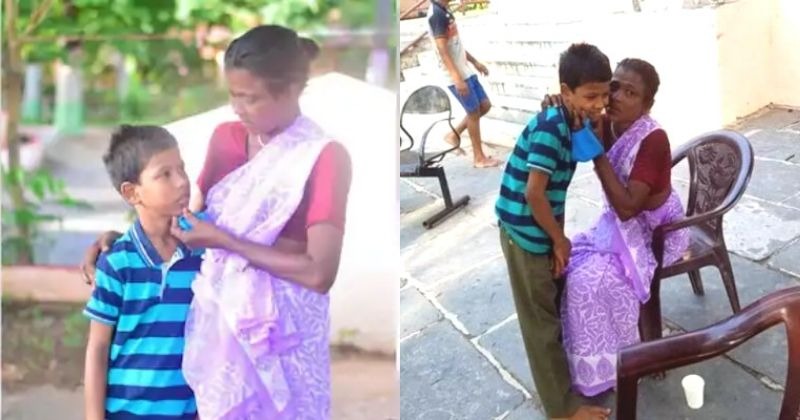 कुछ तो अच्छा हुआ 4 साल पहले खो गया था बेटा कोरोना के चलते मिले मां बेटे