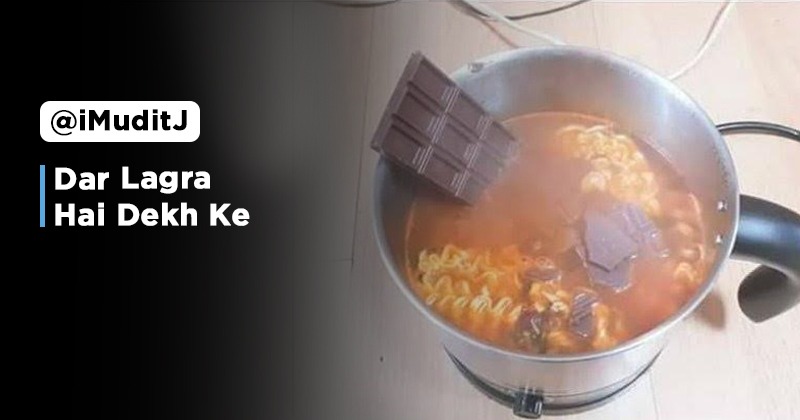 Man Shares Chocolate Maggi 'Recipe'