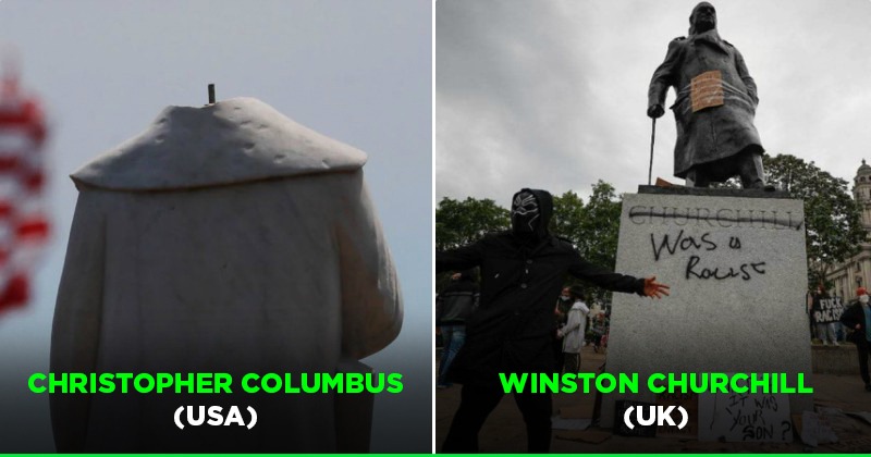 The Statues Which Have Been Targeted During Anti-Racism Protests After ...