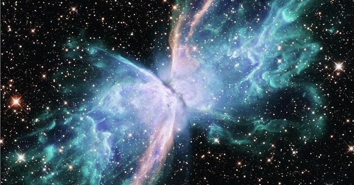 Hubble Telescope Clicks Rare Butterfly-Jewel Bug Nebulae Exploding In Space