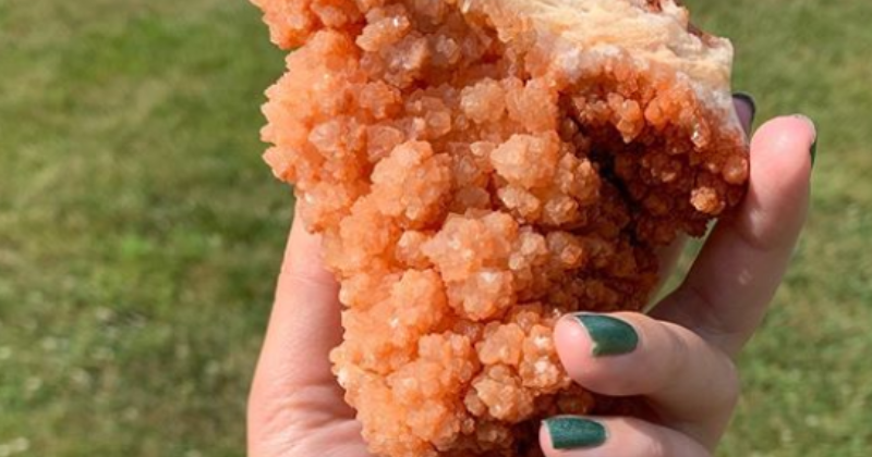 Crystal Resembling Fried Chicken Piece Goes Viral