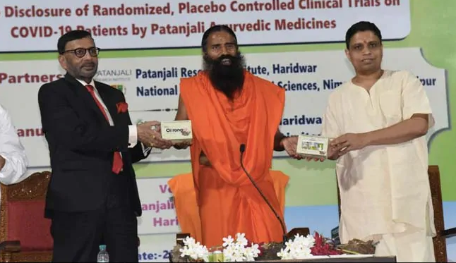 Baba Ramadev's Patanjali Comes Up With "Coronil" Ayurvedic Medicine For ...