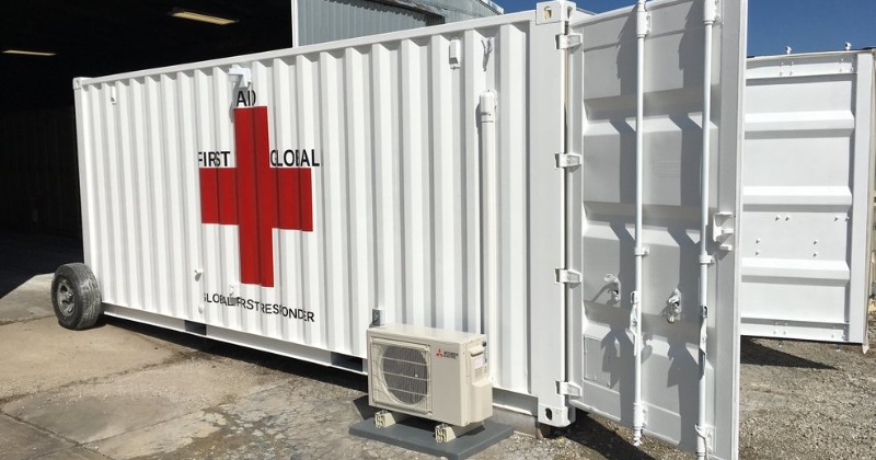 Makeshift Wards & Quarantine Centres Made Of Containers, Metal Sheets ...