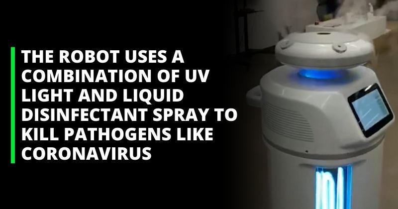 This Robot Kills COVID-19 By Spraying Disinfectants And Flashing UV Lights, Costs Rs 30 Lakh