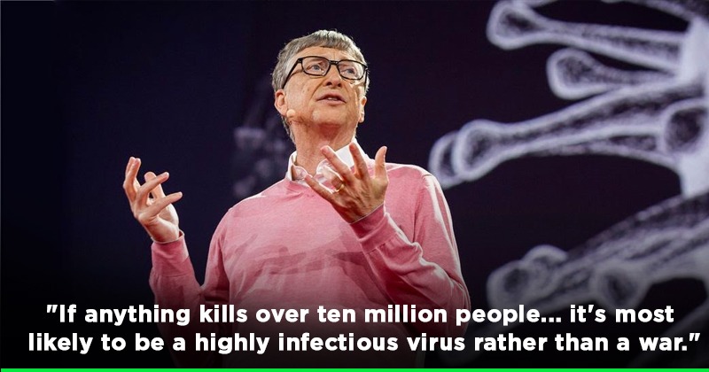 Coronavirus Viral Video: In 2015 Bill Gates Said We Are Not Ready For ...