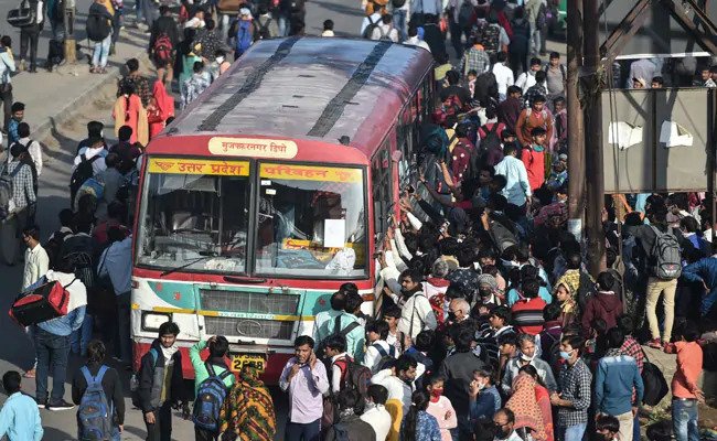 UP Govt's Migrant Workers Evacuation Plan Sees Hundreds Of Labourers ...