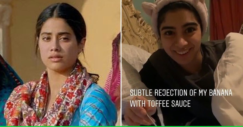 Khushi Kapoor Trolling The Banana Dessert Made By Sister Janhvi Is ...
