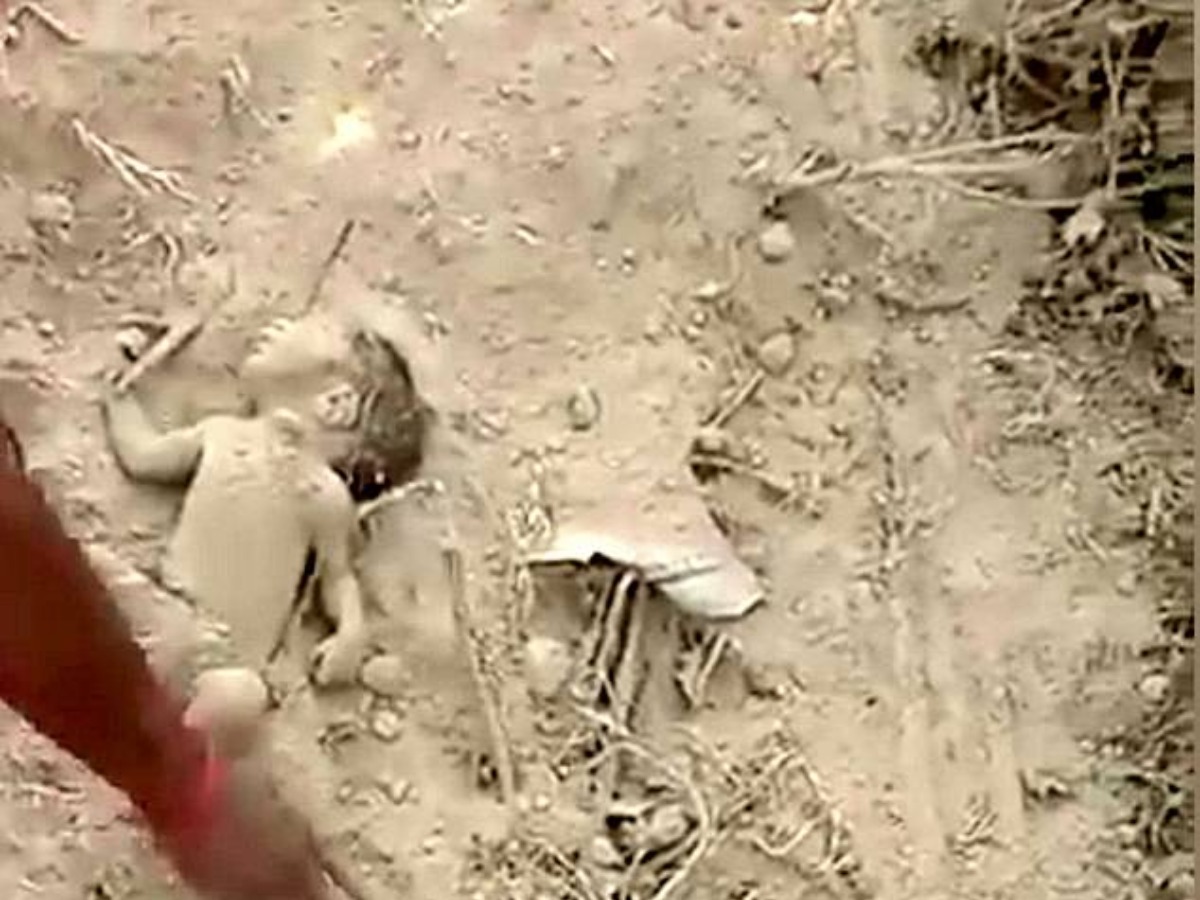 Shocking: Muffled Cries Lead To Discovery Of Newborn Allegedly Buried ...