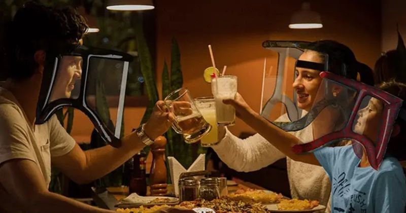 COVID-19 World: These Inflatable Face Shields Will Protect And Make You ...