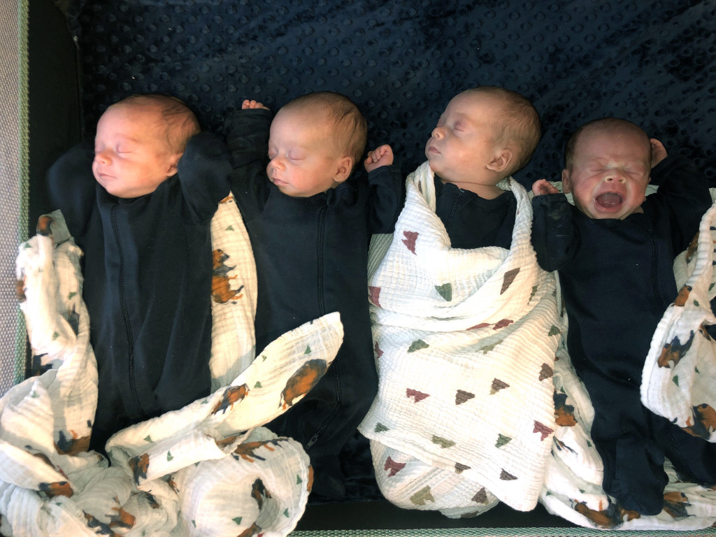 Woman Gives Birth To Identical Quadruplets In Dallas