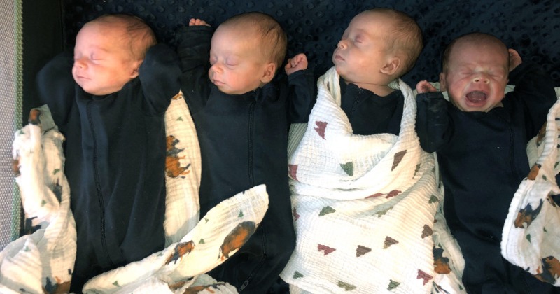 Woman Gives Birth To Identical Quadruplets In Dallas