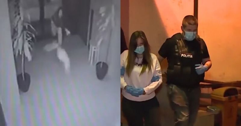 Mother Slams Her Baby On The Floor After Argument With Her Partner ...