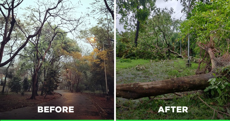 Heartbreaking Before And After Pictures Show How Cyclone Amphan Left A ...
