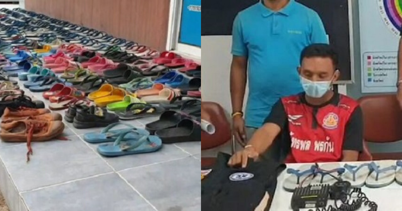 Thailand Man Steals 126 Flip Flops To Have Sex With Them To Satisfy His Foot Fetish