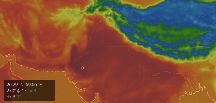 India Now The 'Hottest Region In The World', Temperatures Reach 50 ...