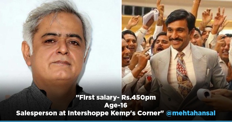 Remembering Old Days, 'Scam 1992' Director Hansal Mehta Shares His First Salary As A Salesperson
