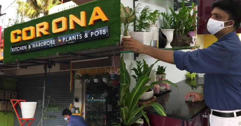 This Store In Kerala Is Named 'Corona' & It's Flourishing