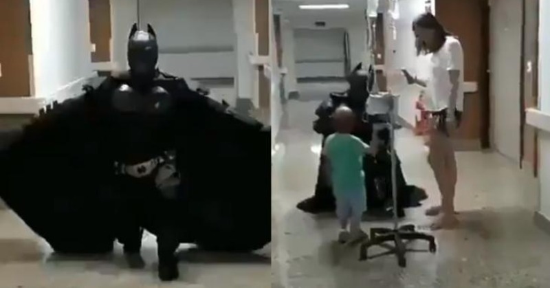 Doctor Dresses Up As Batman For Young Cancer Patient
