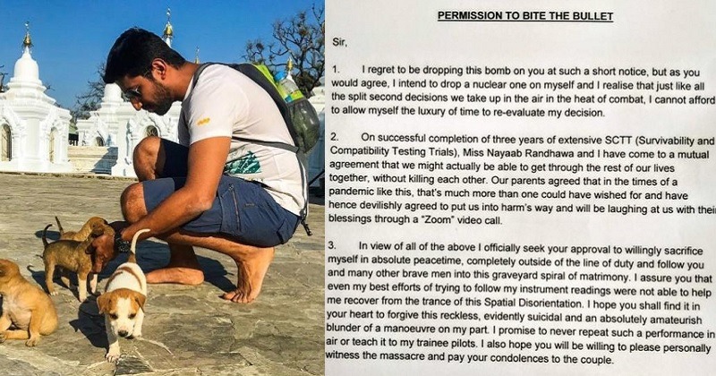 Missing Navy Pilot's Wedding Invite Viral As Search Operations Continue