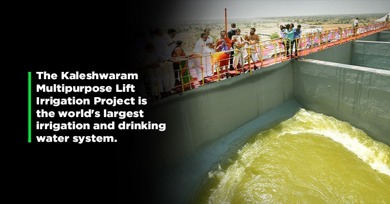 NGT Halts Kaleshwaram Project In Telangana, World's Largest Irrigation ...