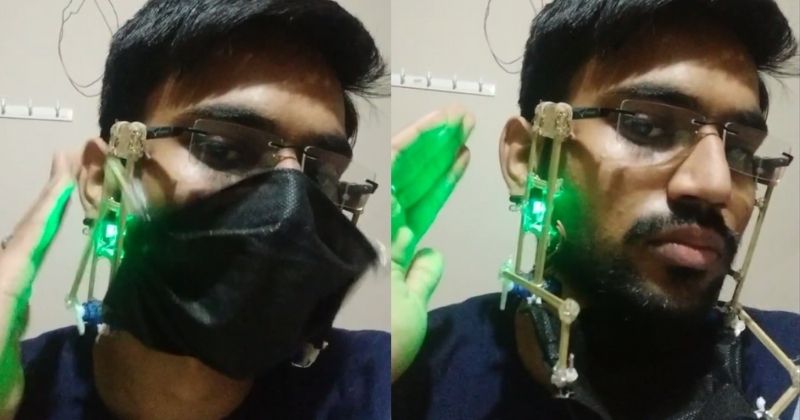 Indian Engineer Builds Electronic Mask That Opens With A Simple Hand ...