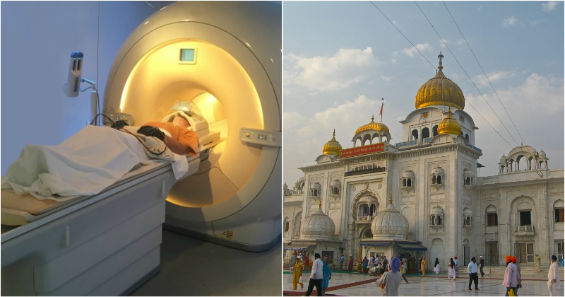 मदद का दूसरा नाम बंगला साहिब गुरुद्वारा, ग़रीब लोगों के लिए खोला मात्र 50 रु. MRI स्कैन
