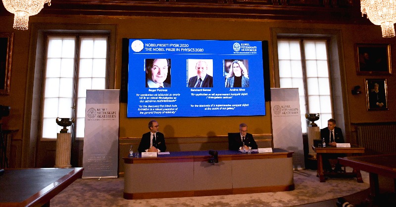 Three Scientists Share 2020 Nobel Prize In Physics For Black Holes Research