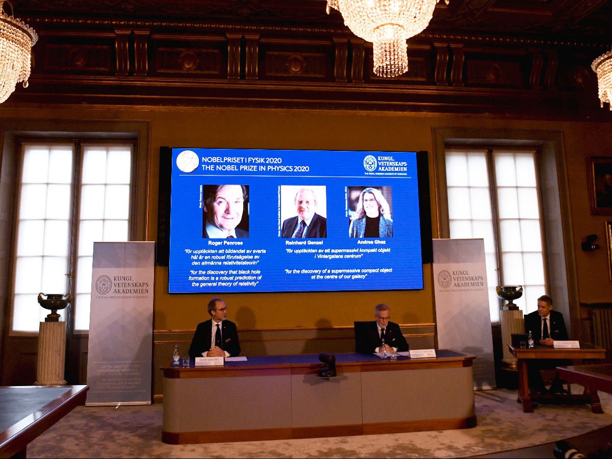 Three Scientists Share 2020 Nobel Prize In Physics For Black Holes Research