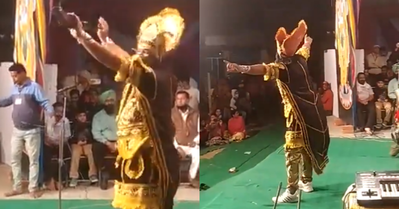 'Ravana' Does Bhangra During Ramlila