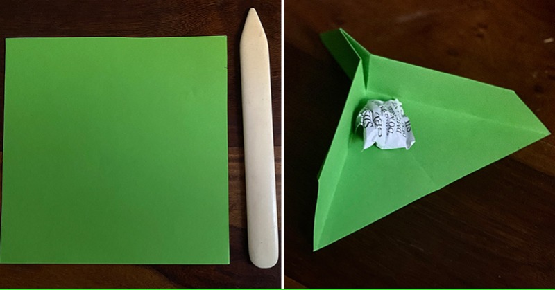DIY Guide To Your Own Origami Dustpan
