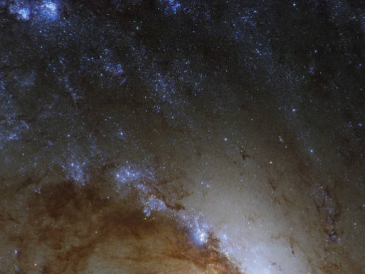 NASA Has Just Captured 'Fiery' Swirl Of Stars 60 Mn Light Yrs From ...