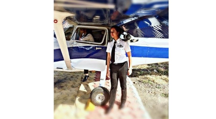 Meet India’s Youngest Pilot: She Got Her Pilot's License At 16 Years Old